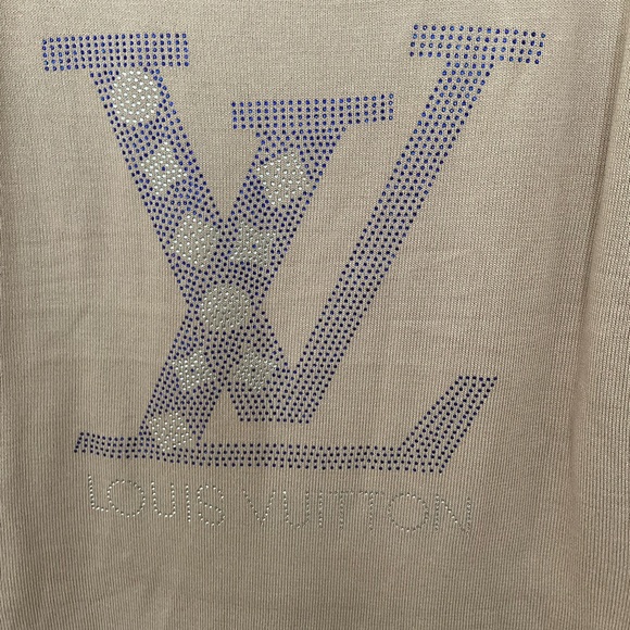 Louis Vuitton | Dresses | Lv Cute Tan Dress Can Be Worn With Leggings ...